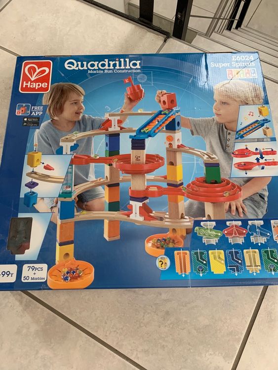 Quadrilla Hape Super Spirals Kugelbahn (Gebraucht) in Niederglatt ZH ...
