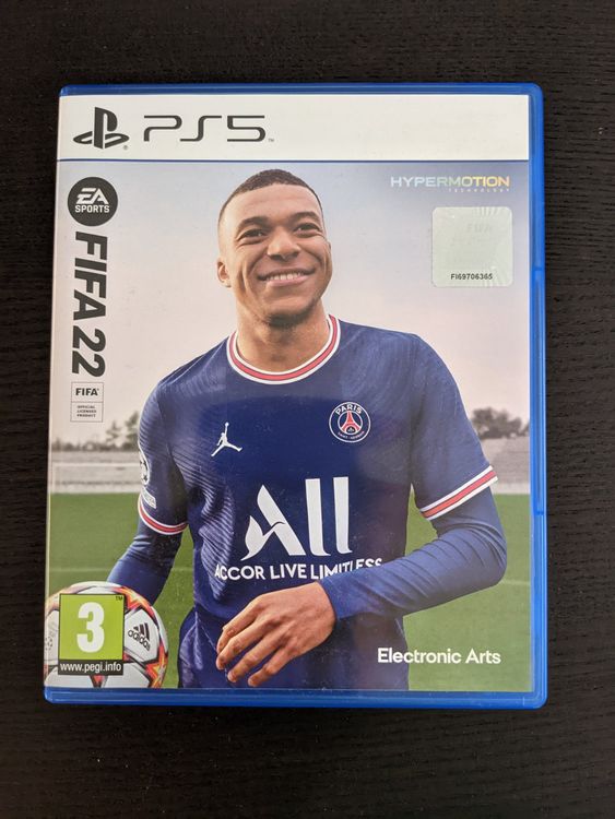 FIFA 22 - PS5 Game (Gebraucht) in Zürich für CHF 4 – mit Lieferung auf ...