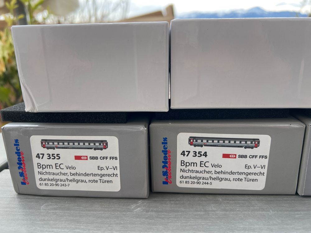 Set LS Models 47 35X BPM EC 2.Klasse 1. Klasse SBB CFF FFS | Comprare ...