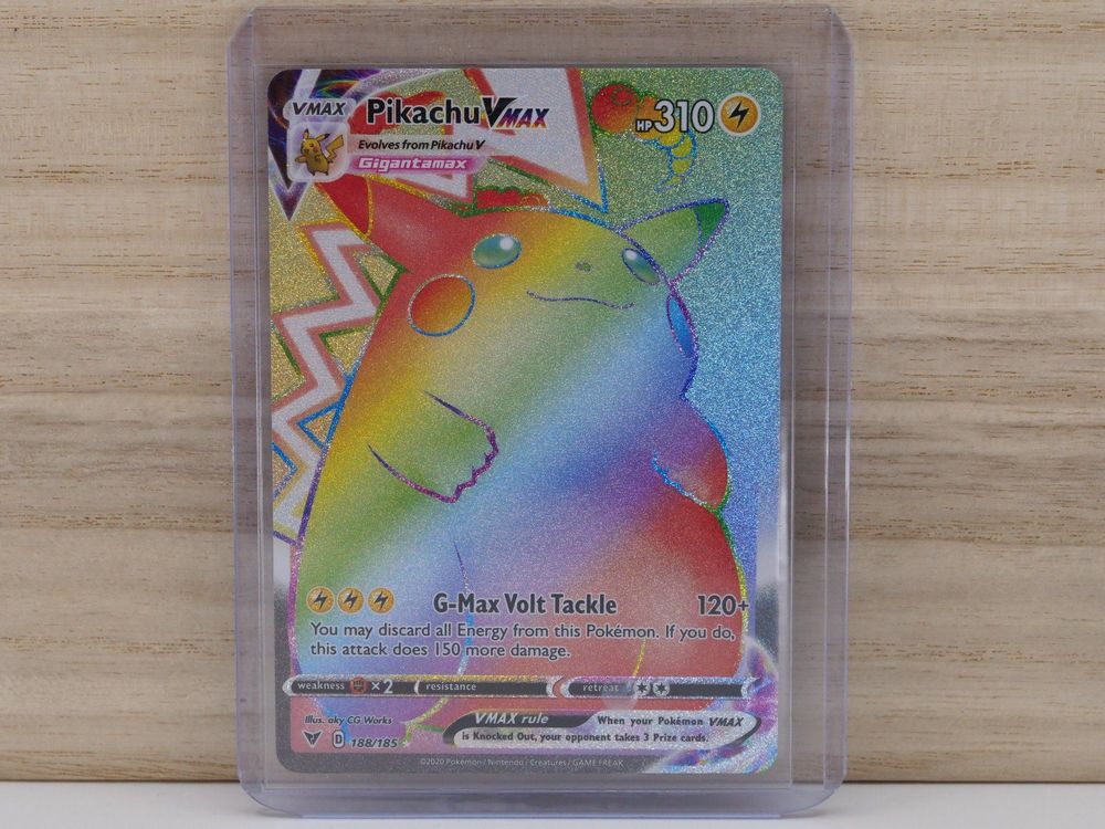 Pokemon RAINBOW Pikachu VMAX ab 1.- !!! | Kaufen auf Ricardo
