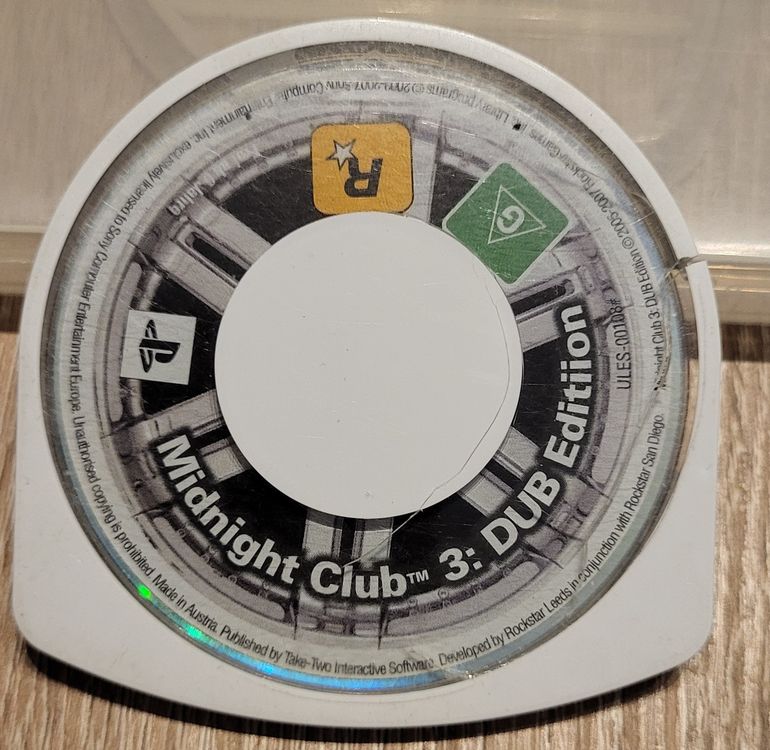 Midnight Club 3 DUB Edition PSP Jeu Français Rockstar Sony (Gebraucht ...