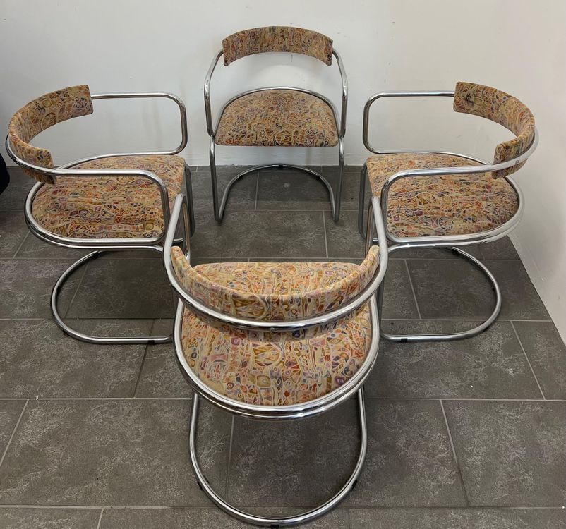 60 Jahre Design Victoria Möbel Stuhl Freischwinger 4 Stück (Gebraucht ...