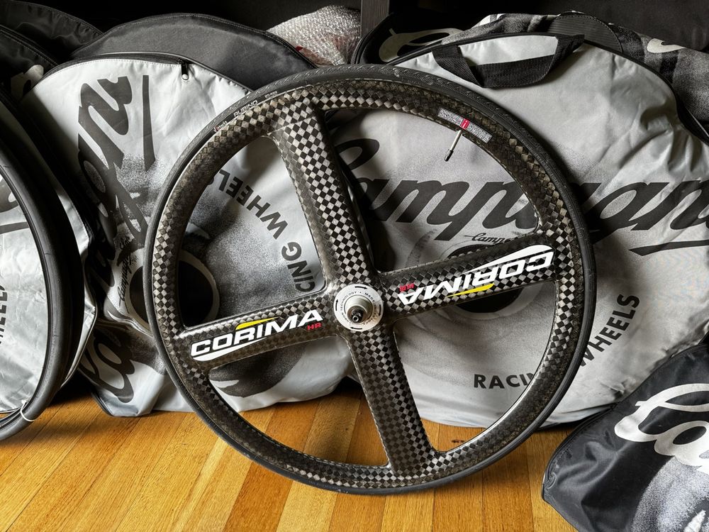 Corima 4 Speichen Karbonvorderrad Neuwertig (Neu (gemäss Beschreibung)) in Basel für CHF 215 ...