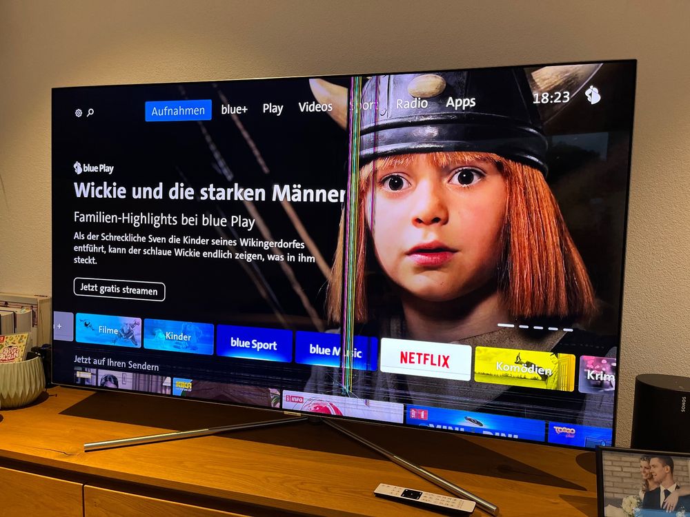 Samsung QE65Q7F (4K, LCD, VA, 2017, 65 ") (Defekt) in Plons für CHF 91 – nur Abholung auf ...