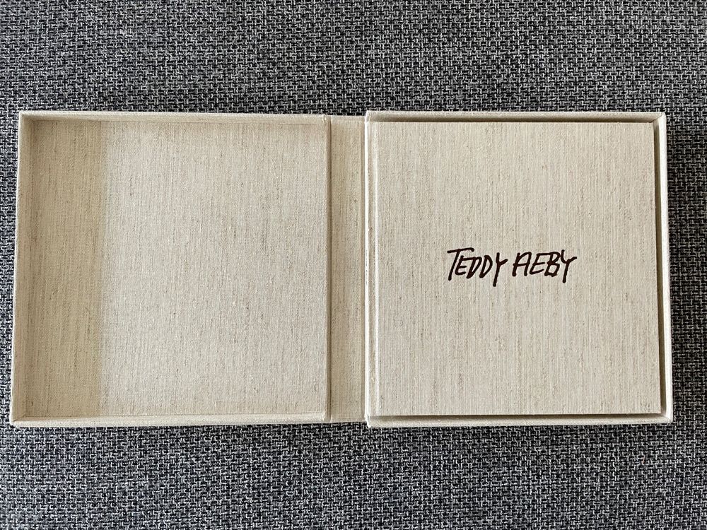 TEDDY AEBY - livre + eau-forte - édition de tête 42/70 | Kaufen auf Ricardo