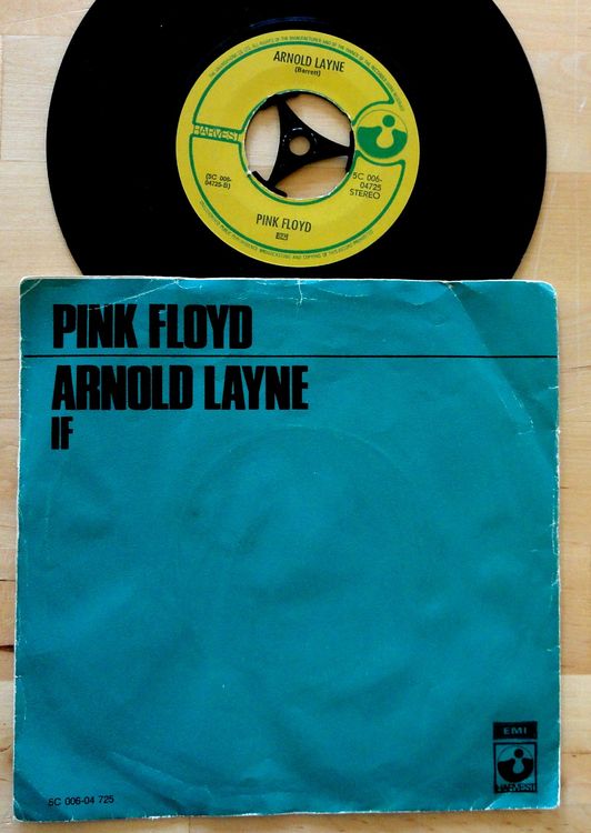 SI PINK FLOYD arnold layne HARVEST 1971 rar KULTBAND (Gebraucht) in ...