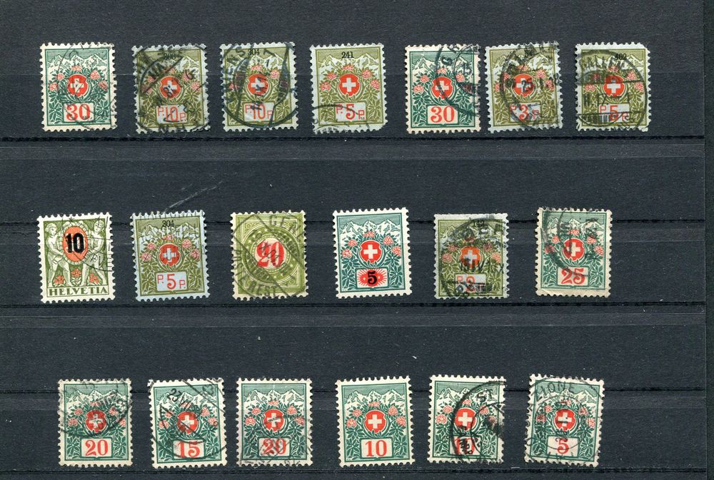 Lot Timbre taxe 1889 a 1938 voir Photos (D'occasion) à Stilli pour CHF 2.2 – avec livraison ...