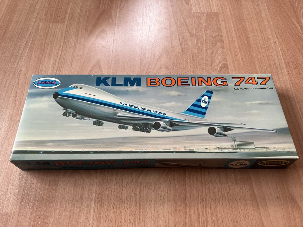 KLM Boeing 747 Aurora model kit 1968 (Neu (gemäss Beschreibung)) in ...