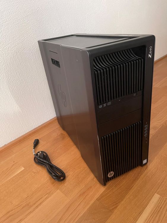 HP Z840 2x Xeon 64GB RAM 7TB SSD Nvidia Quadro M6000 24GB (Gebraucht ...