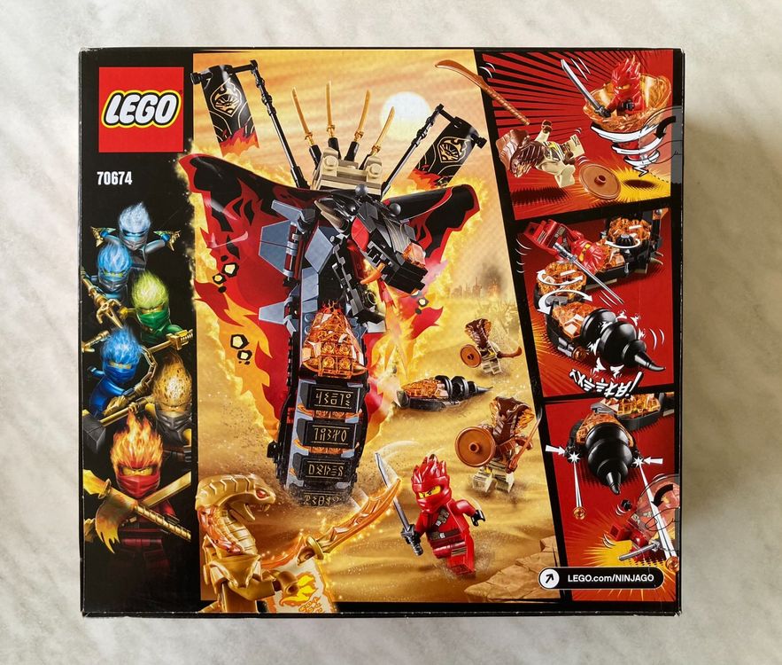 LEGO Ninjago 70674 Feuerschlange | Kaufen auf Ricardo
