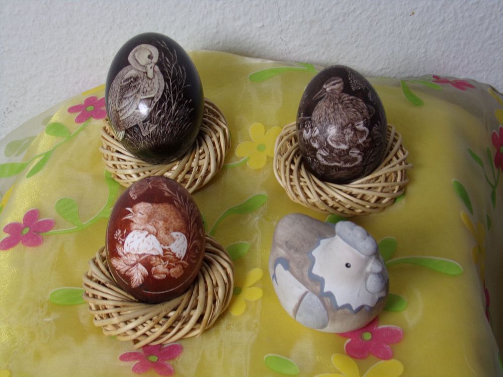 Ostereier und 1 Huhn 3 Ostereier mit Enten Set O26 | Kaufen auf Ricardo