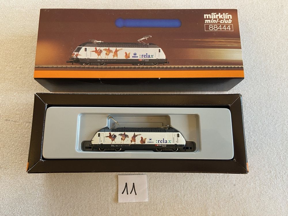 Märklin Spur Z SBB Re460 88444 Zürich Relax (Gebraucht) in Mollis für ...