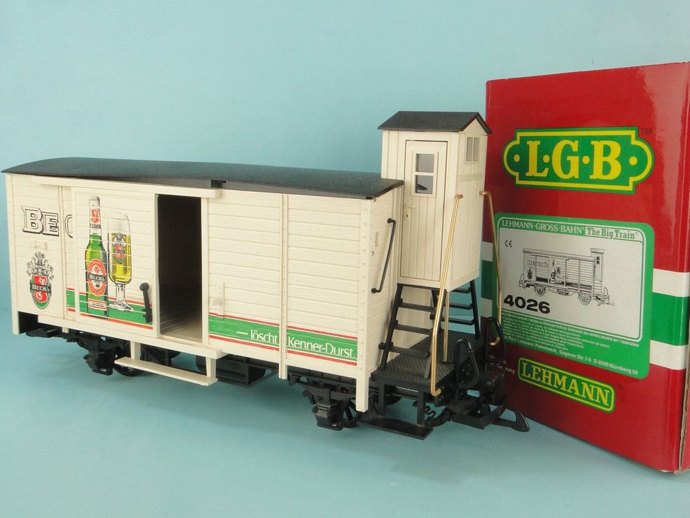 LGB 4026 Bierwagen Beck´s | Acheter sur Ricardo
