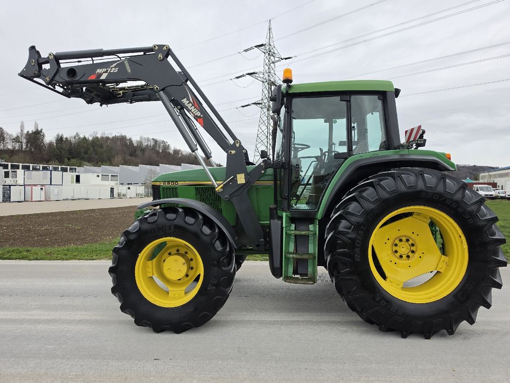 John Deere 6900 mit Druckluft & Frontlader PERLE! (Gebraucht) in ...