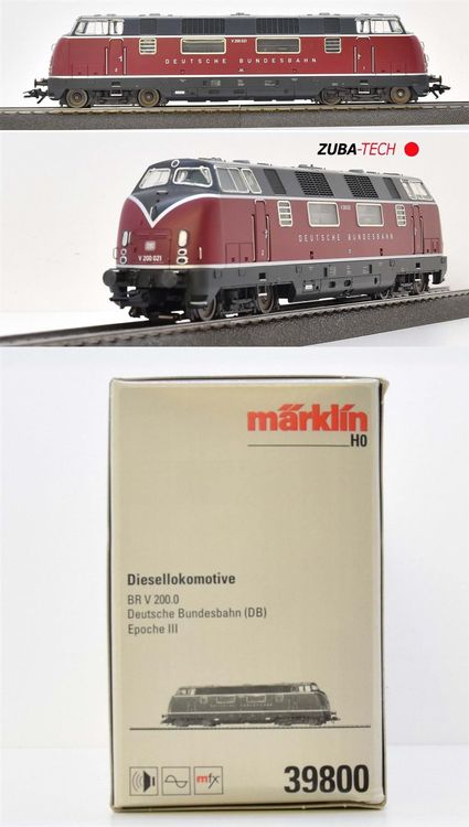 Märklin 39800 Diesellok V200 DB H0 WS OV (Gebraucht) in St. Gallen für ...