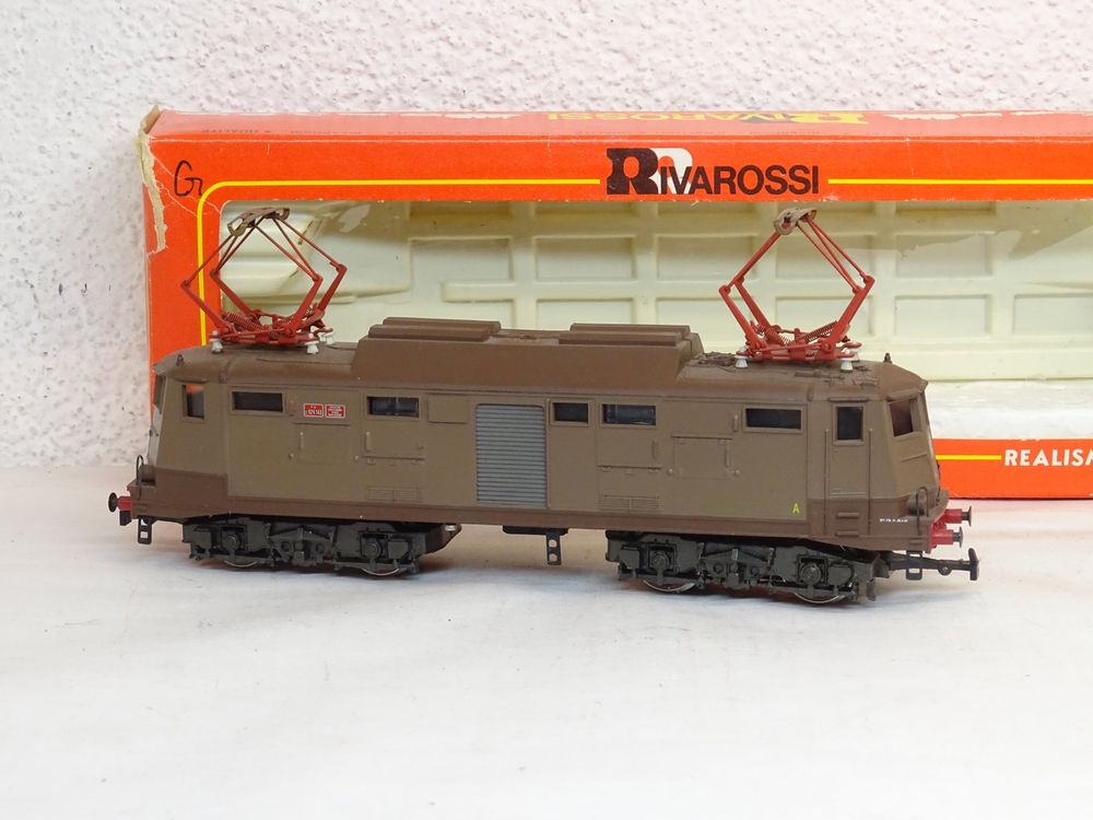 Rivarossi 1444 E Lok, FS E424 143, Braun, H0, GS/DC,OVP (Gebraucht) in für CHF 70 – mit ...