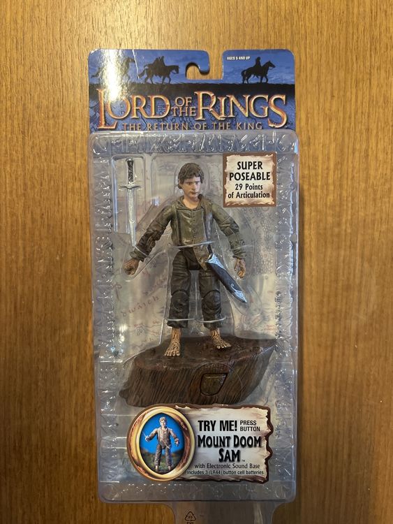 NEW Lord of the Rings Samwise Gamgee Figure with Sound (Neu und ...