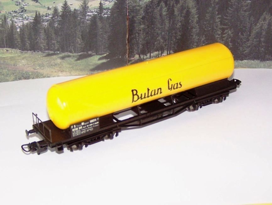Lima H0 2904: Butan Gas Kesselwagen der FS, Metallräder DC (Gebraucht ...