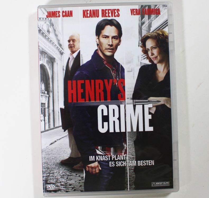 DVD - HENRY'S CRIME mit Keanu Reeves, James Caan... SELTEN! (Gebraucht ...