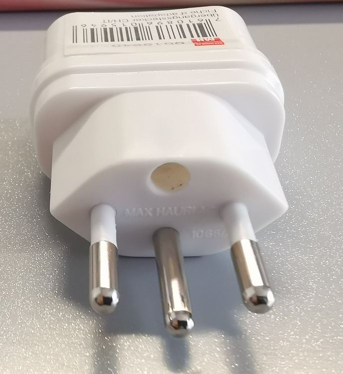 Adapter CH - ITA - Übergangsstecker, Fiche d'adaptation (Gebraucht) in ...