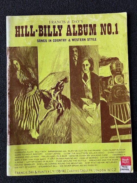 HILL-BILLY ALBUM NO. 1, Musiknoten von 1967 (Gebraucht) in Bern für CHF ...