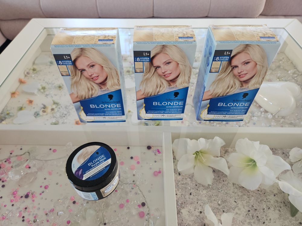 Schwarzkopf Blonde L1+ Ultra Aufheller, 3 Stk + Maske (Neu und originalverpackt) in Unterägeri ...