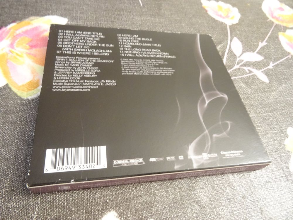 Bryan Adams - Spirit Stallion of the Cimaron Motion CD (Gebraucht) in ...