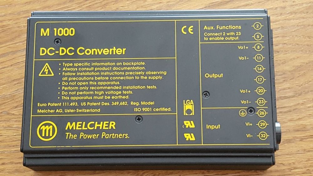 MELCHER M 1000 DC-DC CONVERTER (Gebraucht) in Cugy für CHF 10 – mit ...