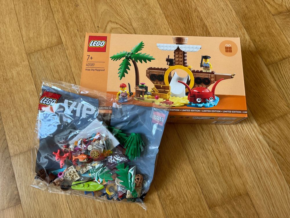 LEGO VIP Set 40589 Pirate Ship Playground | Kaufen auf Ricardo