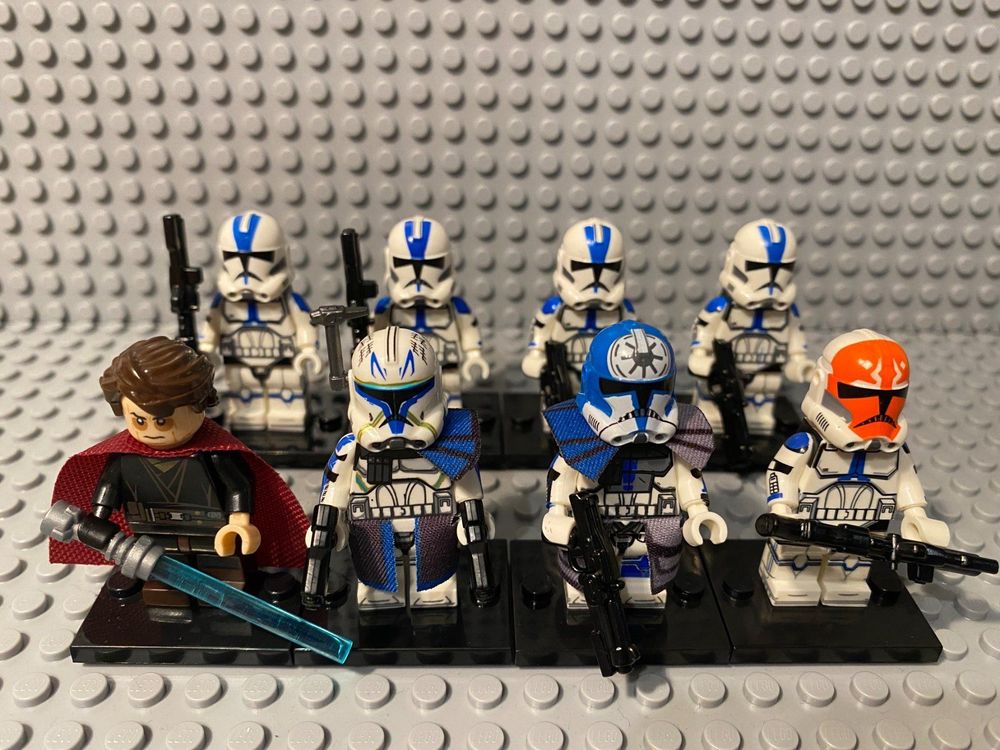 Star Wars 501st Legion (mit Rex & Jesse) (Nuovo (secondo la descrizione ...