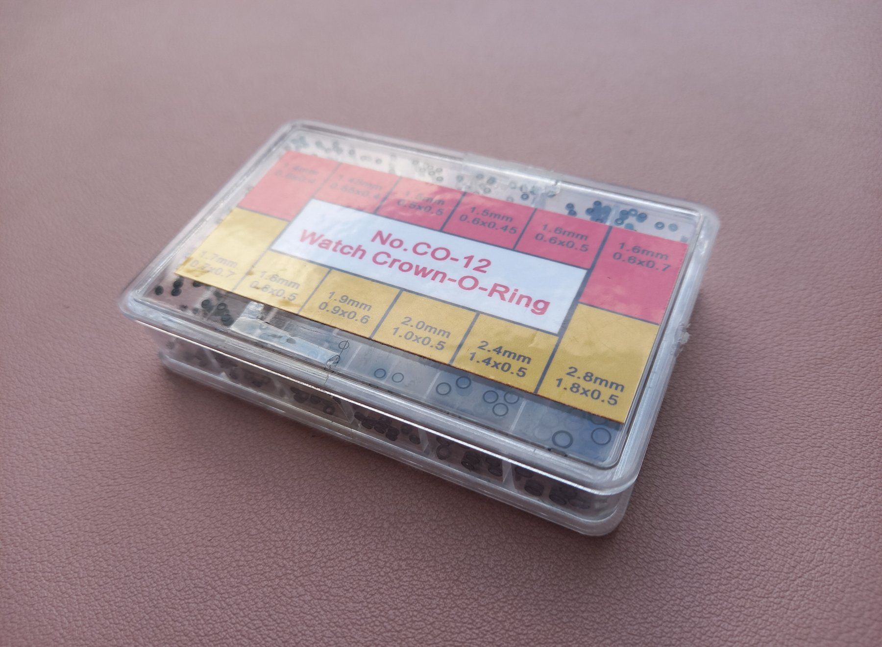 O-Ring-Set Uhrmacher Werkzeuge 12 Grössen - Joint Torique (Neu und ...