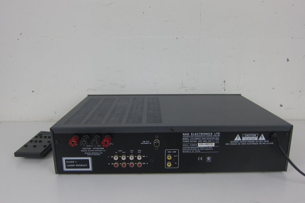 NAD L40 CD-Receiver mit Fernbedinung (Gebraucht) in Fahrweid für CHF 80 ...