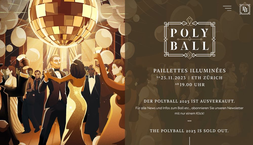 1x Polyball 2023 Ticket (mit Legi) (Neu und originalverpackt) in Cham für CHF 150 – mit ...