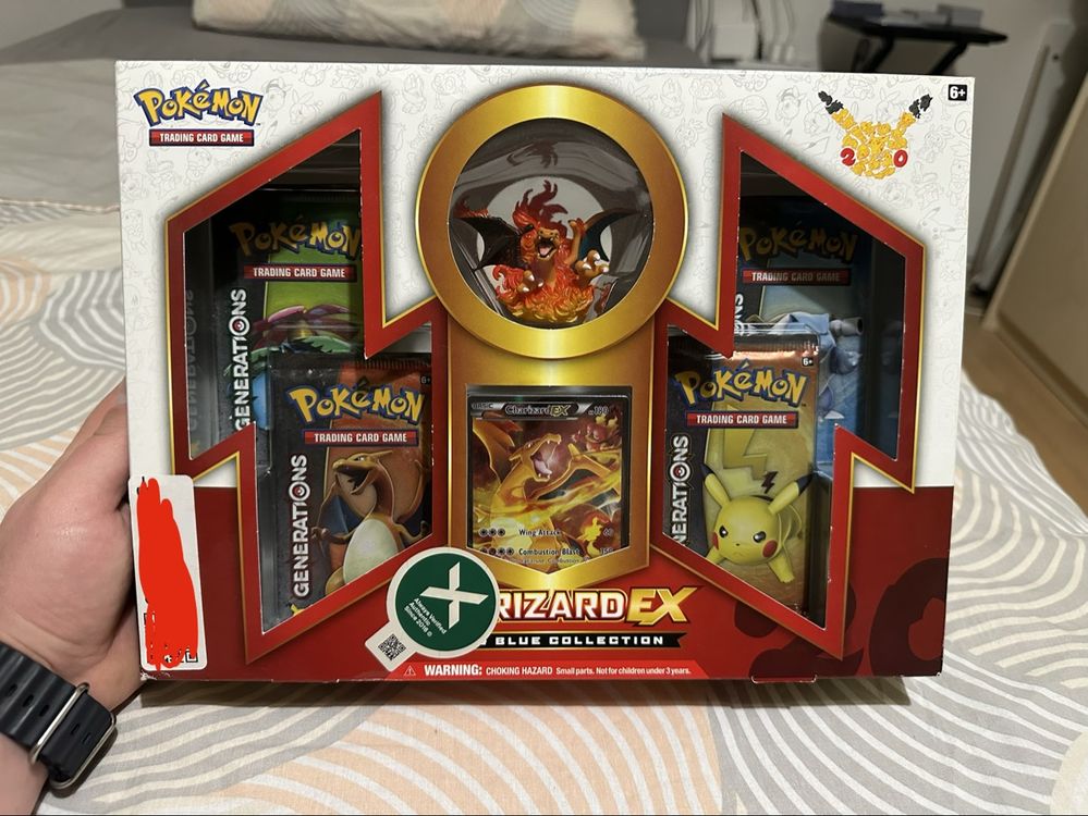 Pokemon Glurak Charizard EX Red & Blue Collection OVP! (Neu und ...