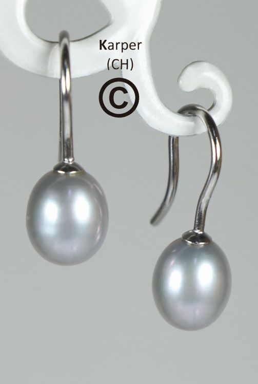 ZuchtPerlen Ohrringe / B.Oreille Perle de culture, S 925 Rho (Neu und originalverpackt) in ...