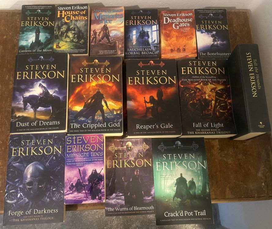 Steven Erikson Malazan Series | Malazan Books Of The Fallen – MGNAR
