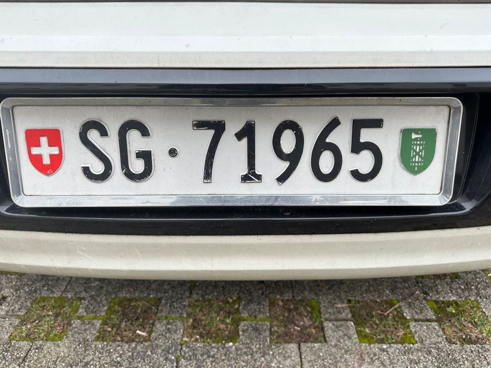 SG 71965 Kontrollschild Autonummer Kennzeichen | Kaufen auf Ricardo