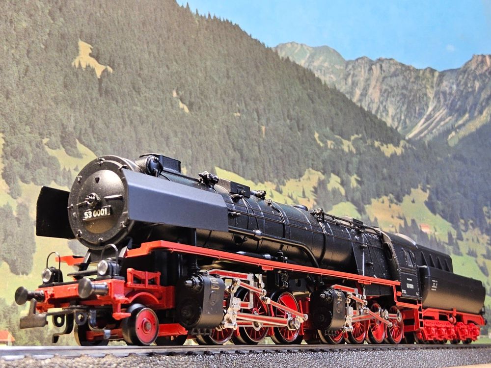 Märklin 3702 _ Dampflokomotive BR 53 0001 Borsig Mallet DRG (Gebraucht ...