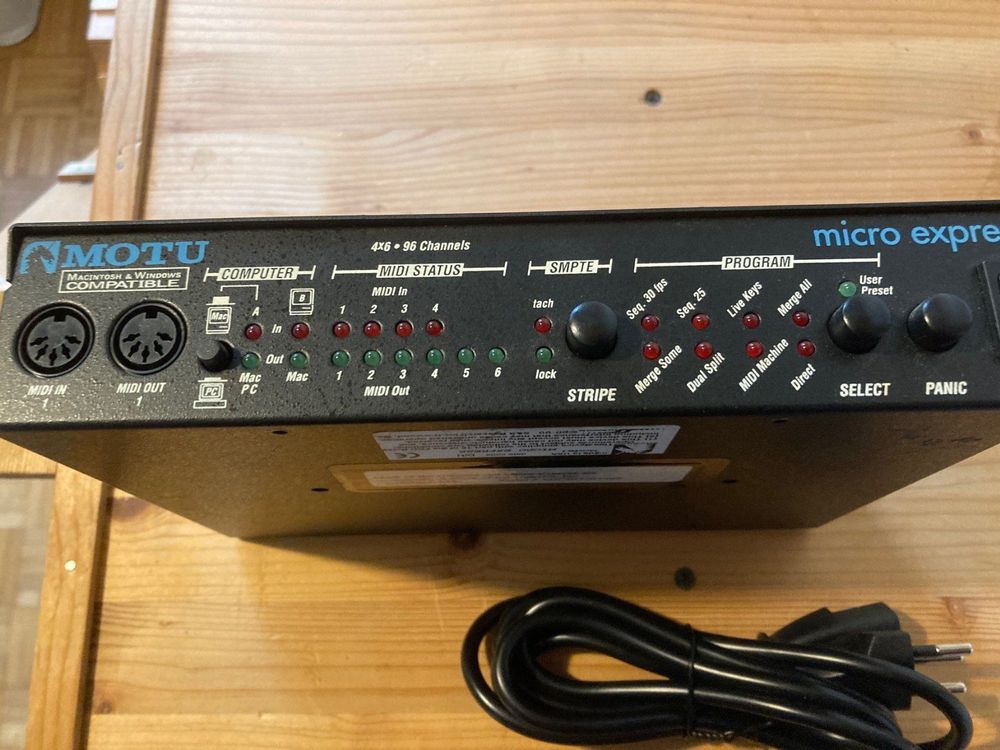 Motu Micro Express - Midi-Interface | Kaufen auf Ricardo