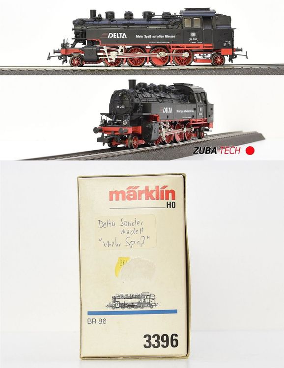 Märklin 3396 Dampflok BR 86 DB H0 WS OVP (Gebraucht) in St. Gallen für CHF 65.5 – mit Lieferung ...