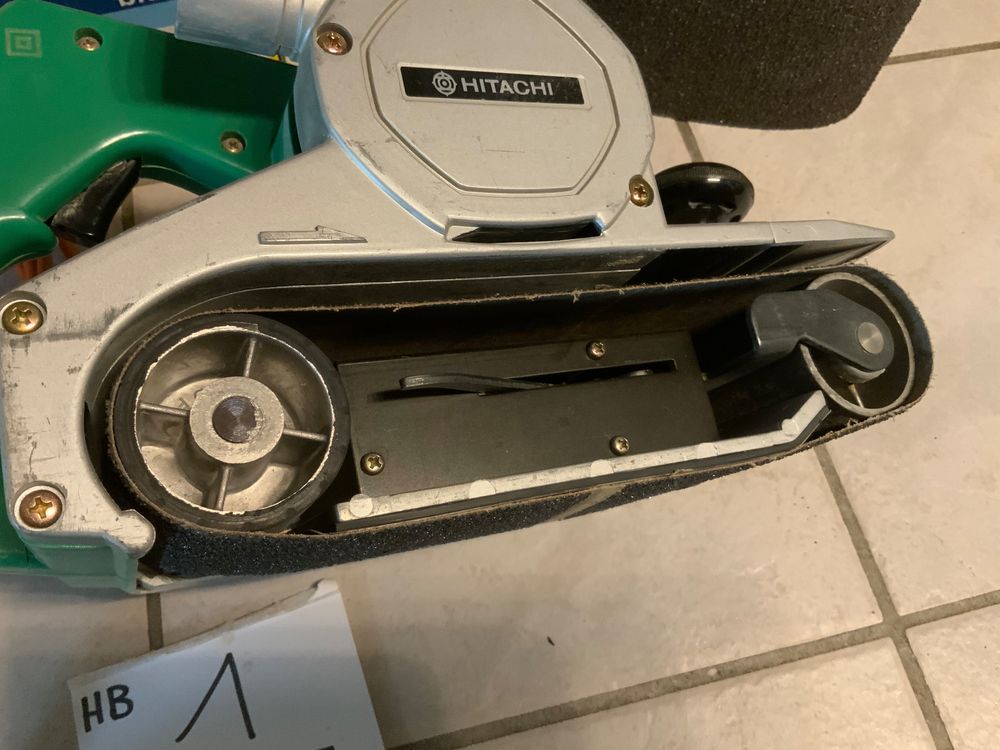 Hitachi Bandschleifer SB-110 (Bosch,Metabo,Dewalt,Milwaukee) (Gebraucht ...