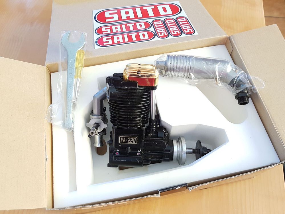 MOTEUR SAITO 220 ZEUS 36cm3 | Kaufen auf Ricardo