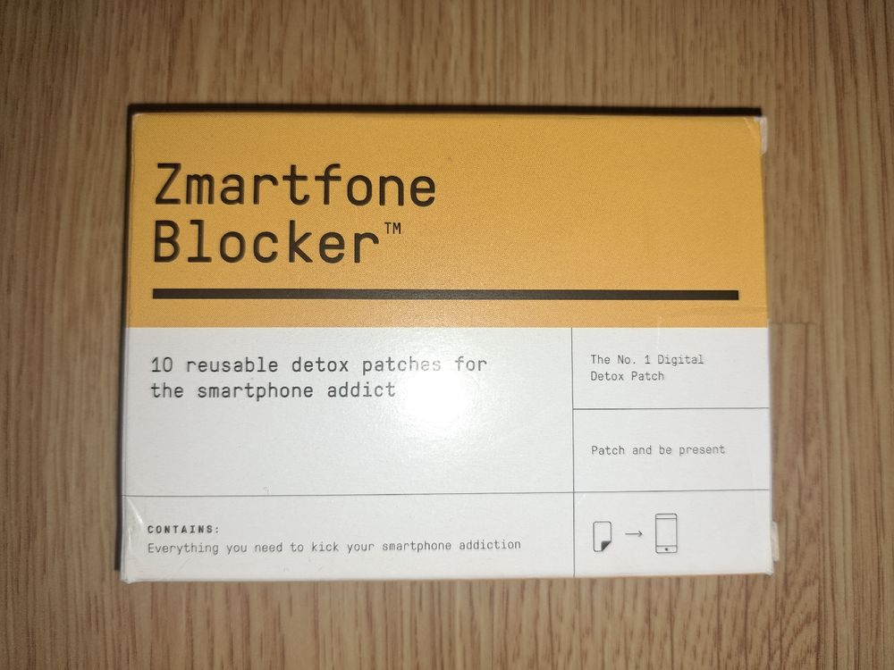 Zmartfone Blocker - Digital Detox Patches, New in Box! (Neu und ...