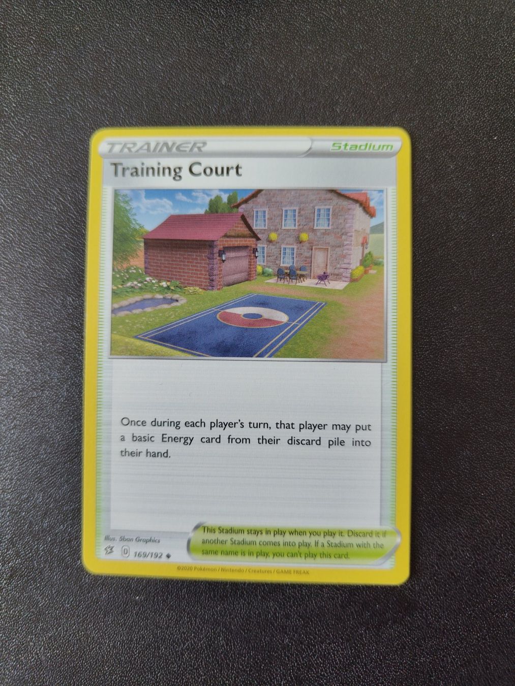 Training Court 169/192 Stadium Pokémon Rebel Clash 2020 EN (Gebraucht ...