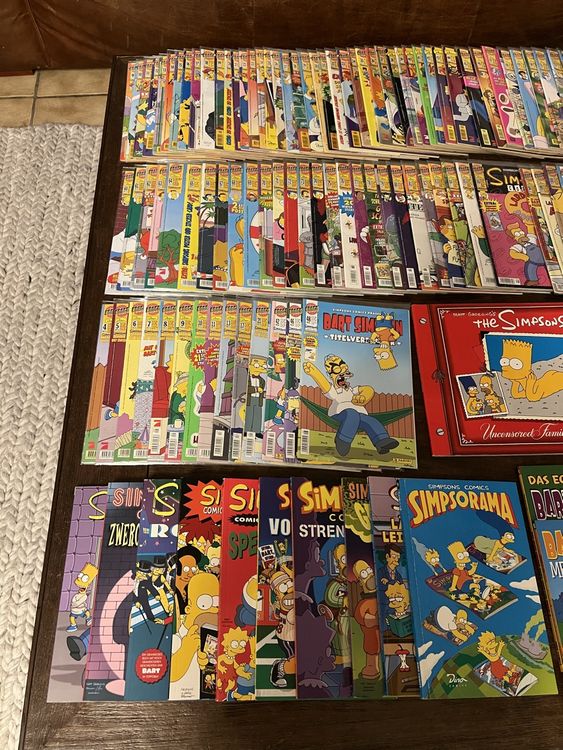 Mega Simpson Comic Sammlung (Gebraucht) in für CHF 144 – mit Lieferung ...