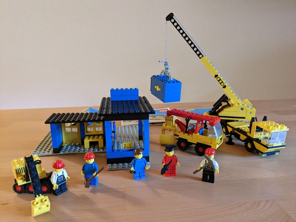 Lego City 6361 6363 6631 Crane Service Station, Steam Shovel | Kaufen ...