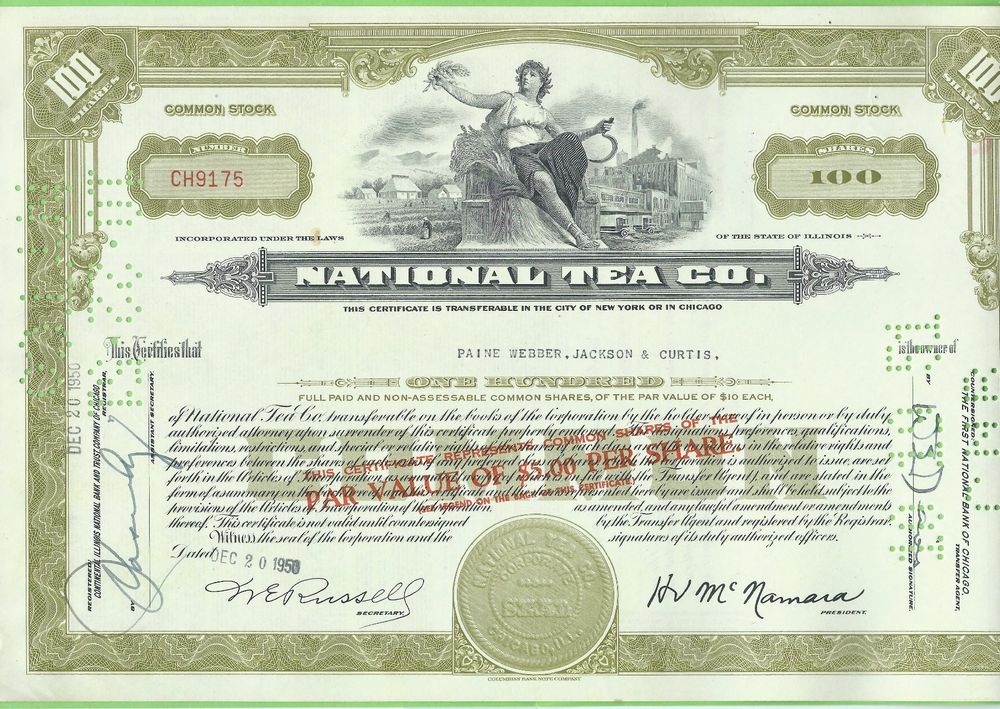 National Tea Co.,1950 (Gebraucht) in Zürich für CHF 6 – mit Lieferung ...