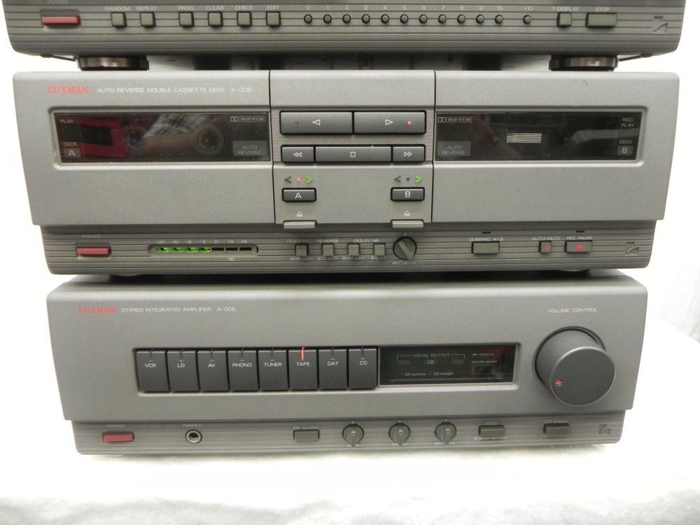 Luxman Midi Stereo Anlage Tuner CD-Player Tape Deck Verstärk (Gebraucht) in Basel für CHF 449 ...