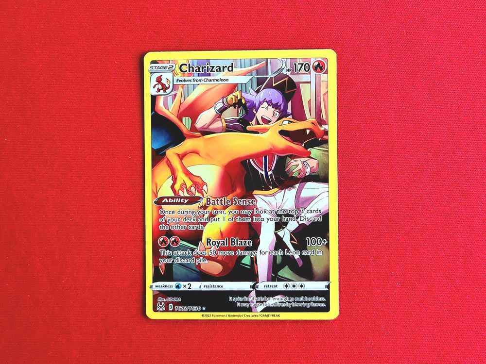 Charizard Fullart Lost Origin - EN - (MINT) | Kaufen auf Ricardo