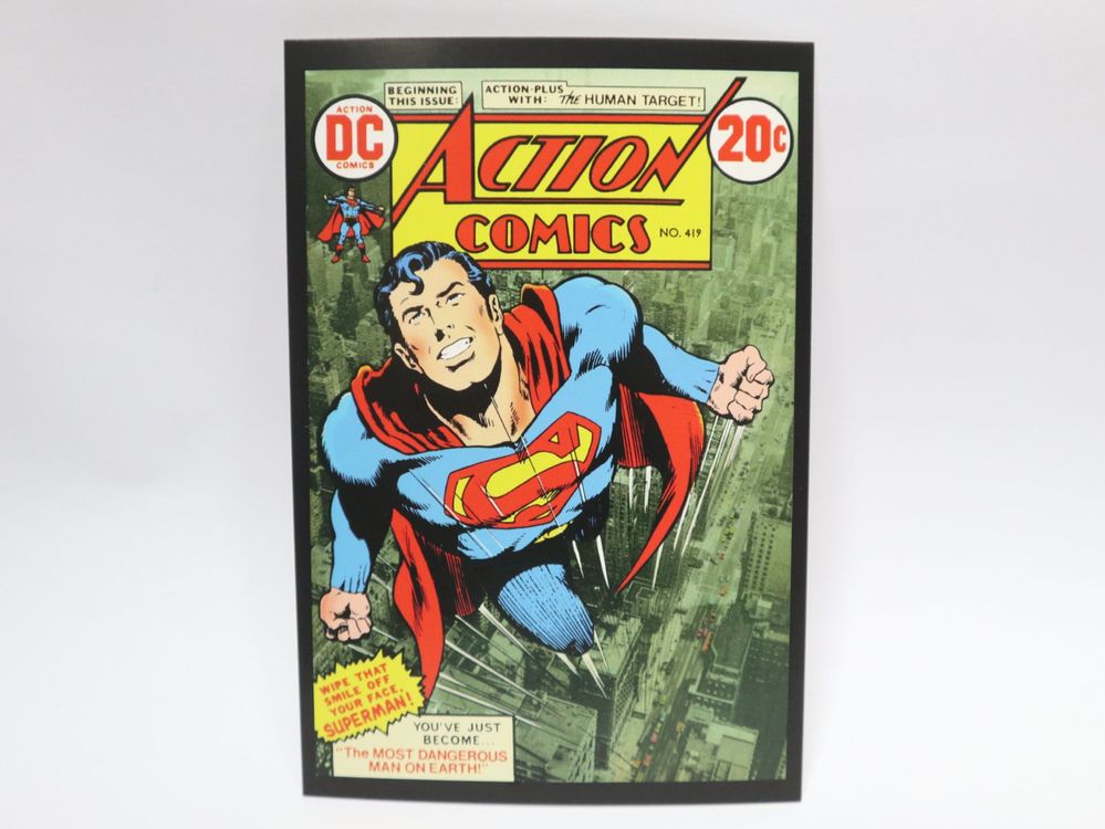 AK Superman Comic Cover Postkarte | Kaufen auf Ricardo